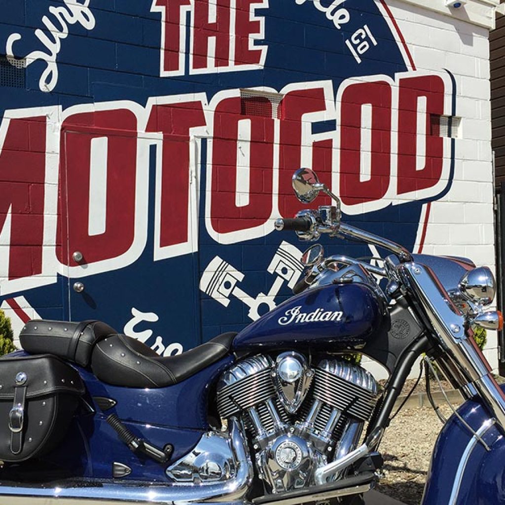 The Moto God | Brand Identity | Brown Ink Design Geelong