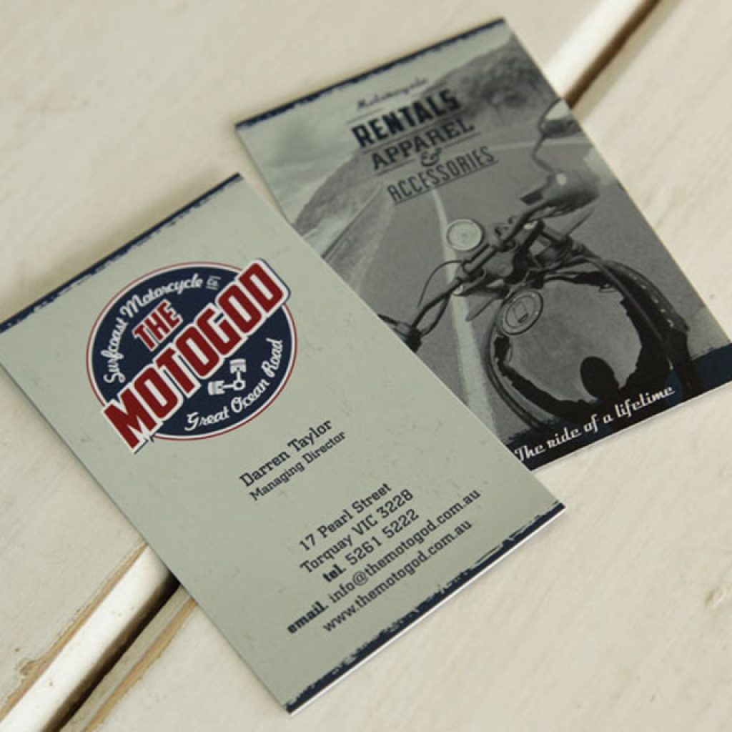 The Moto God | Brand Identity | Brown Ink Design Geelong