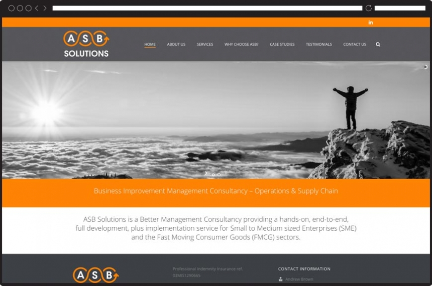 ASB Solutions Website - Brown Ink Geelong, Ballarat, Torquay