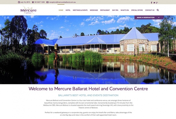 Mercure Testimonial - Brown Ink Geelong, Ballarat, Torquay