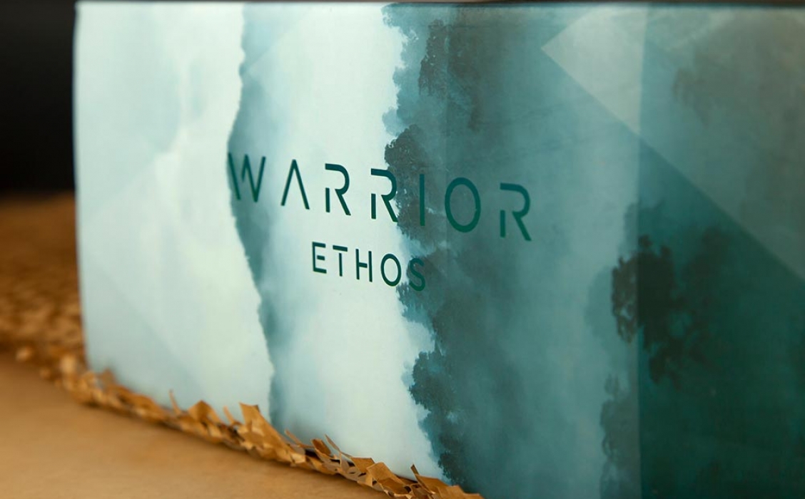 Warrior Ethos Packaging - Brown Ink Geelong, Ballarat, Torquay