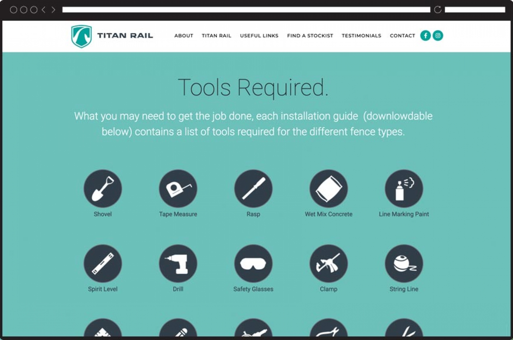 Titan Rail Website - Brown Ink Geelong, Ballarat, Torquay