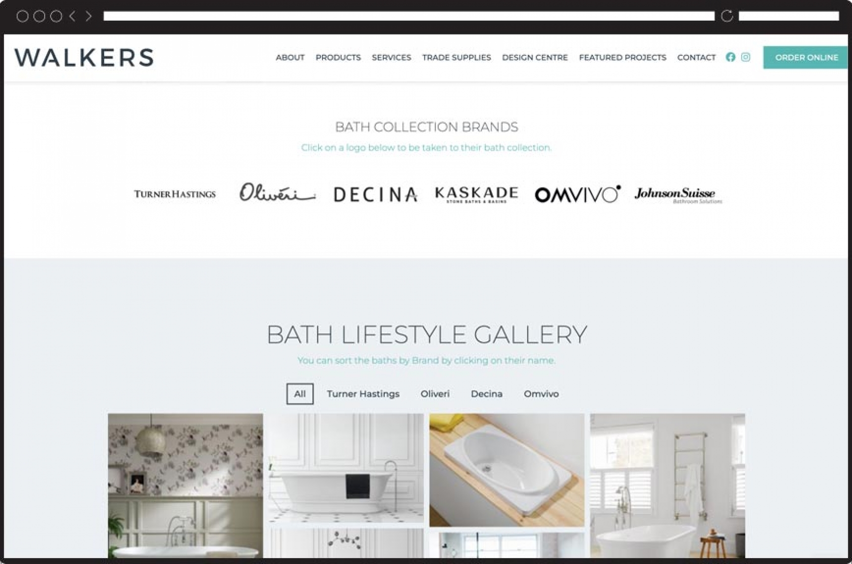 Walkers Custom Website - Brown Ink Geelong, Ballarat, Torquay