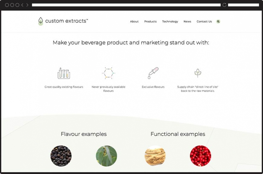 Custom Extracts Website - Brown Ink Geelong, Ballarat, Torquay